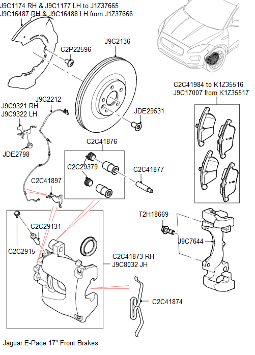 Front Brakes 325mm Disc