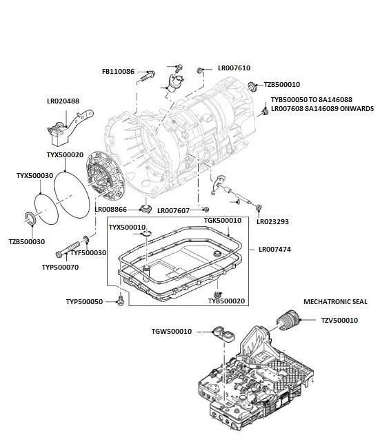 Automatic Transmission ZF 6 Speed