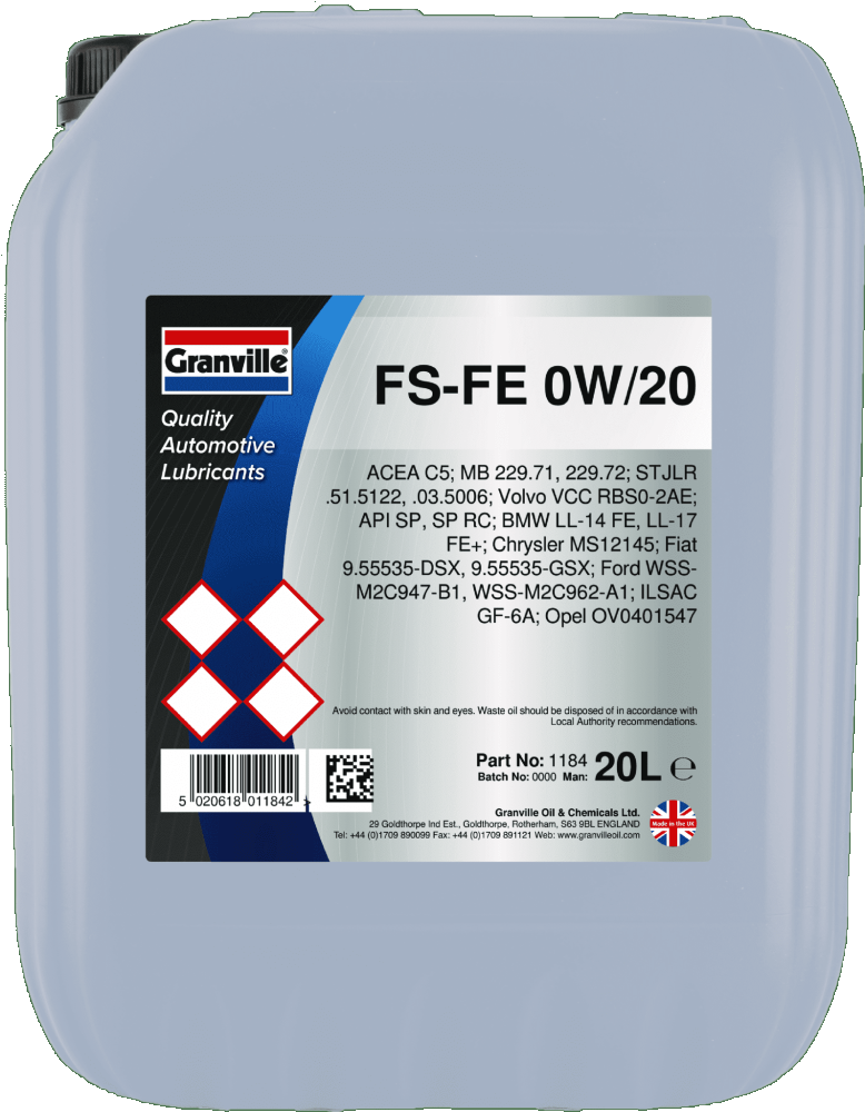 20 Litre Oils - Local Van Delivery Only
