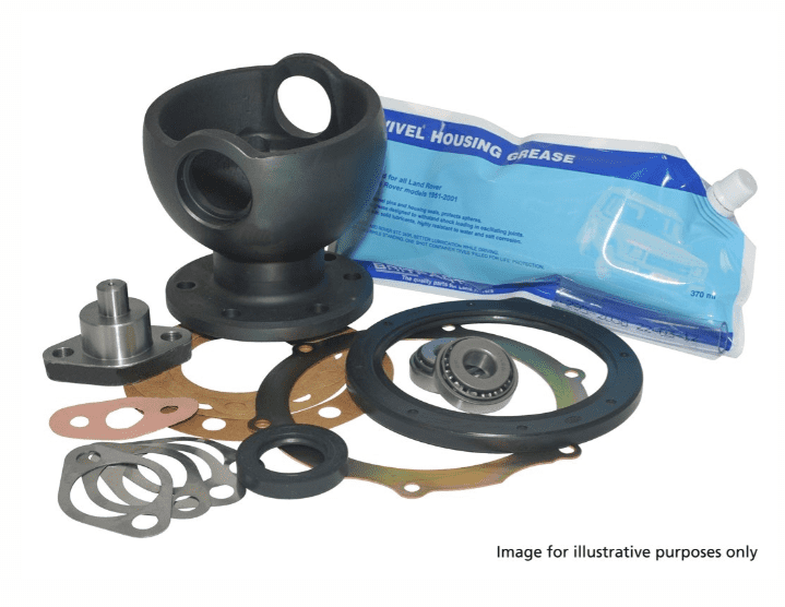 Front Swivel Ball Housing & Driveshafts
