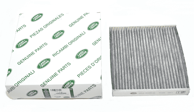 LR082180 CARBON CABIN FILTER GENUINE LR LR036369