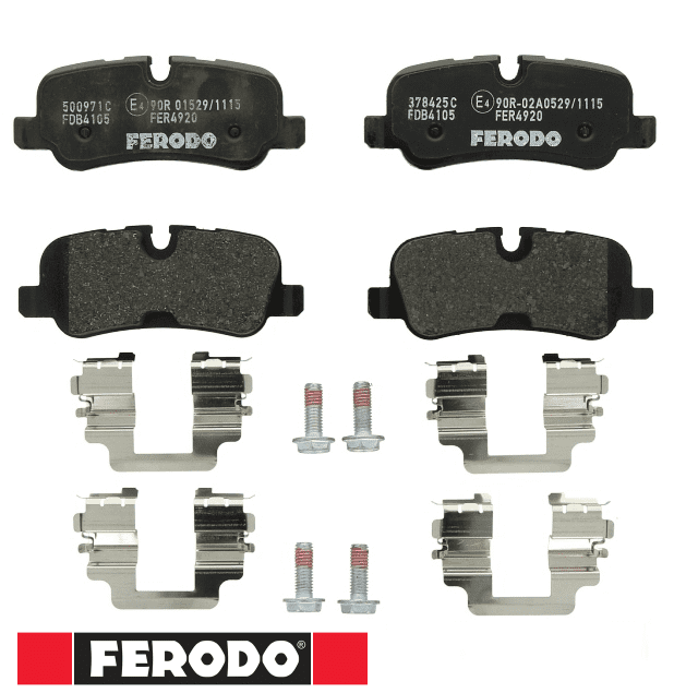 LR139969 LR055455 LR134696 LR055454 LR019627 Febi Rear Brake Pad Set 116118