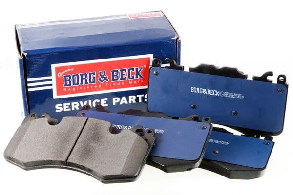 LR160069 LR156926 LR114004 LR093886 Borg & Beck Front Brake Pad Set ...
