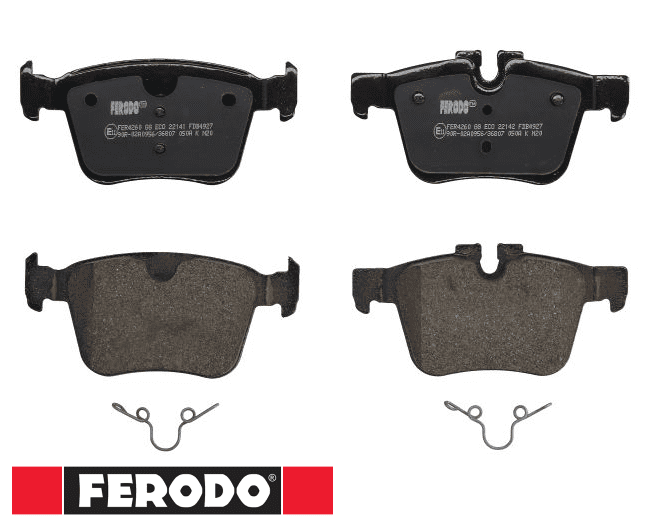 LR160436 LR061385 T2H41074 LR160460 LR160504 Febi Rear Brake Pad Set ...